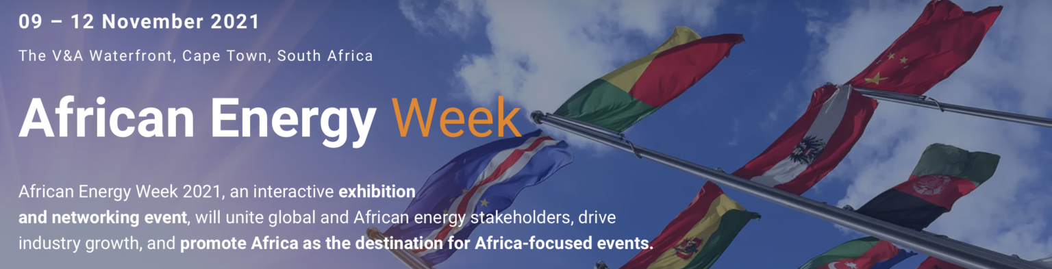 Africa Energy Week in Capetown 2021 – Monitor Exploration